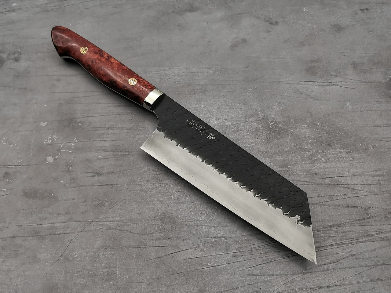 Nigara Hamono SG2 Tsuchime Kiritsuke Nakiri with Karin Wood Handle ...