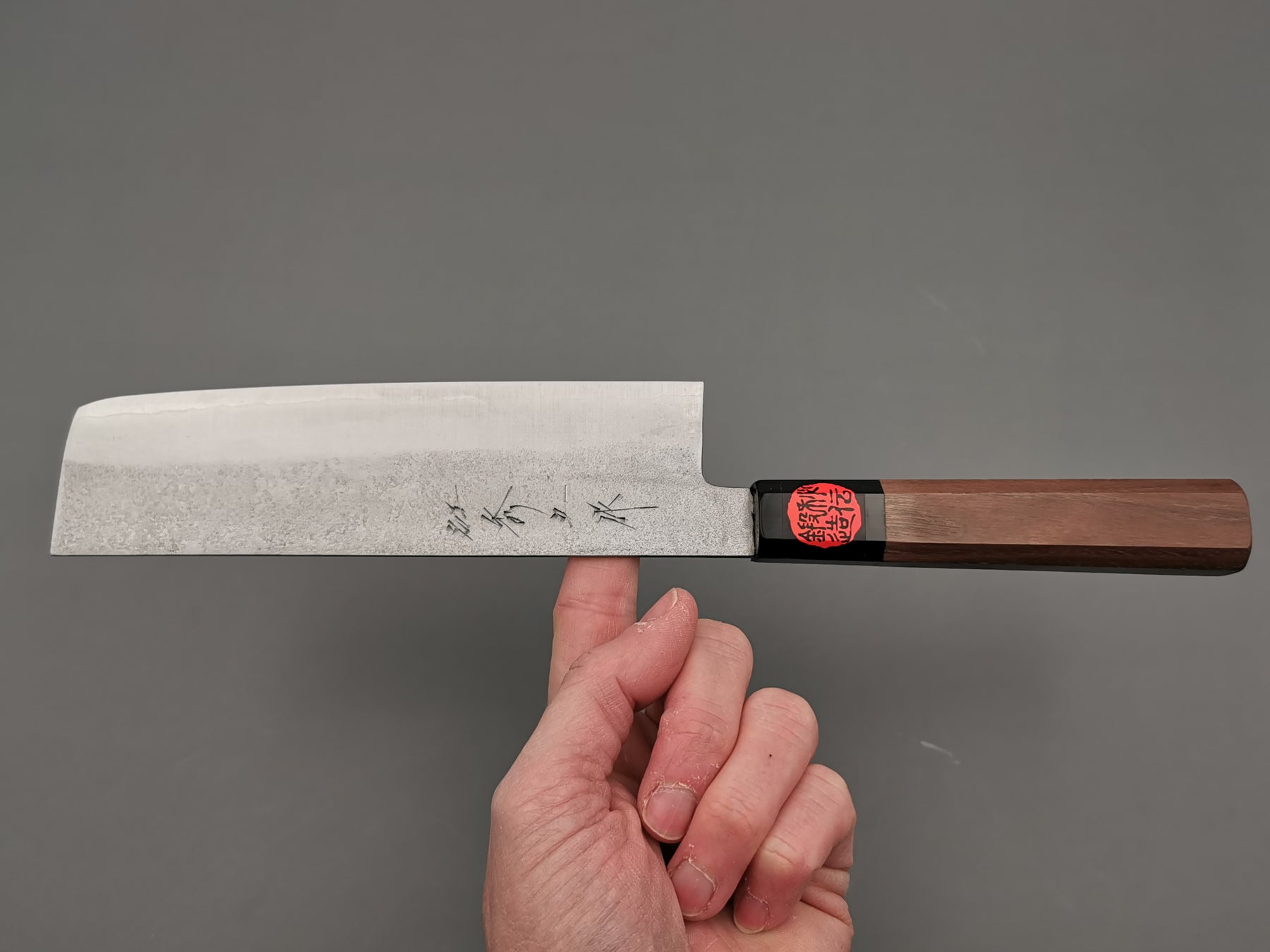 Shigeki Tanaka Silver 3 Nakiri – Cutting Edge Knives